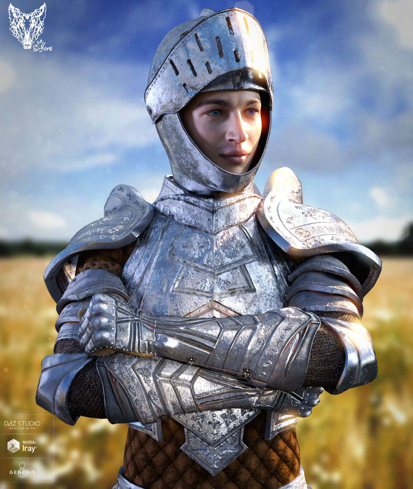 Orlean's Armor for Genesis 8 Male(s) | Daz 3D