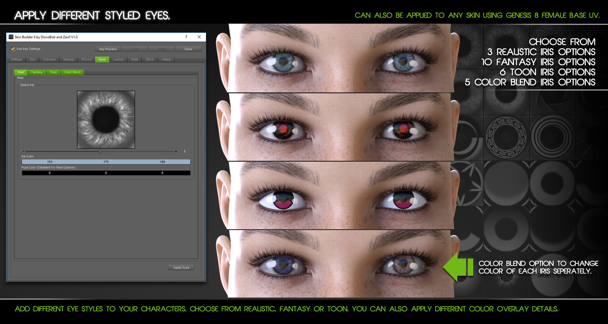 Skin Builder 8 for Genesis 8 Female(s) | Daz 3D