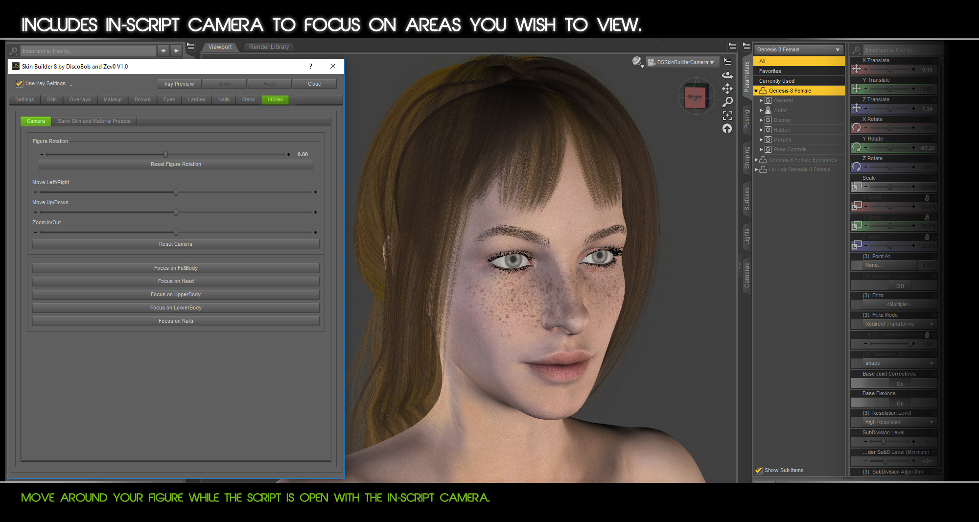 Skin Builder 8 for Genesis 8 Female(s) | Daz 3D