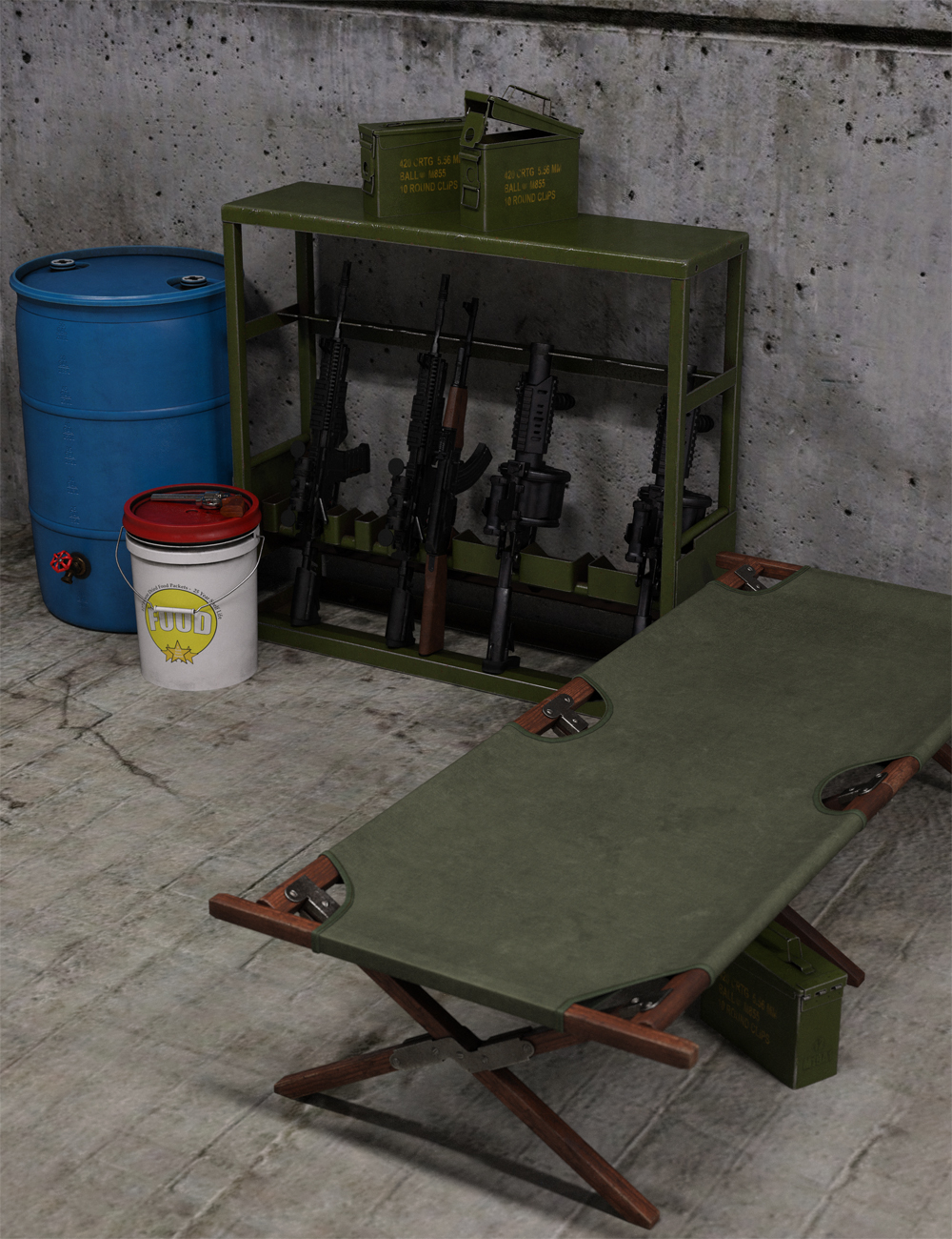 The Outpost Bundle | Daz 3D