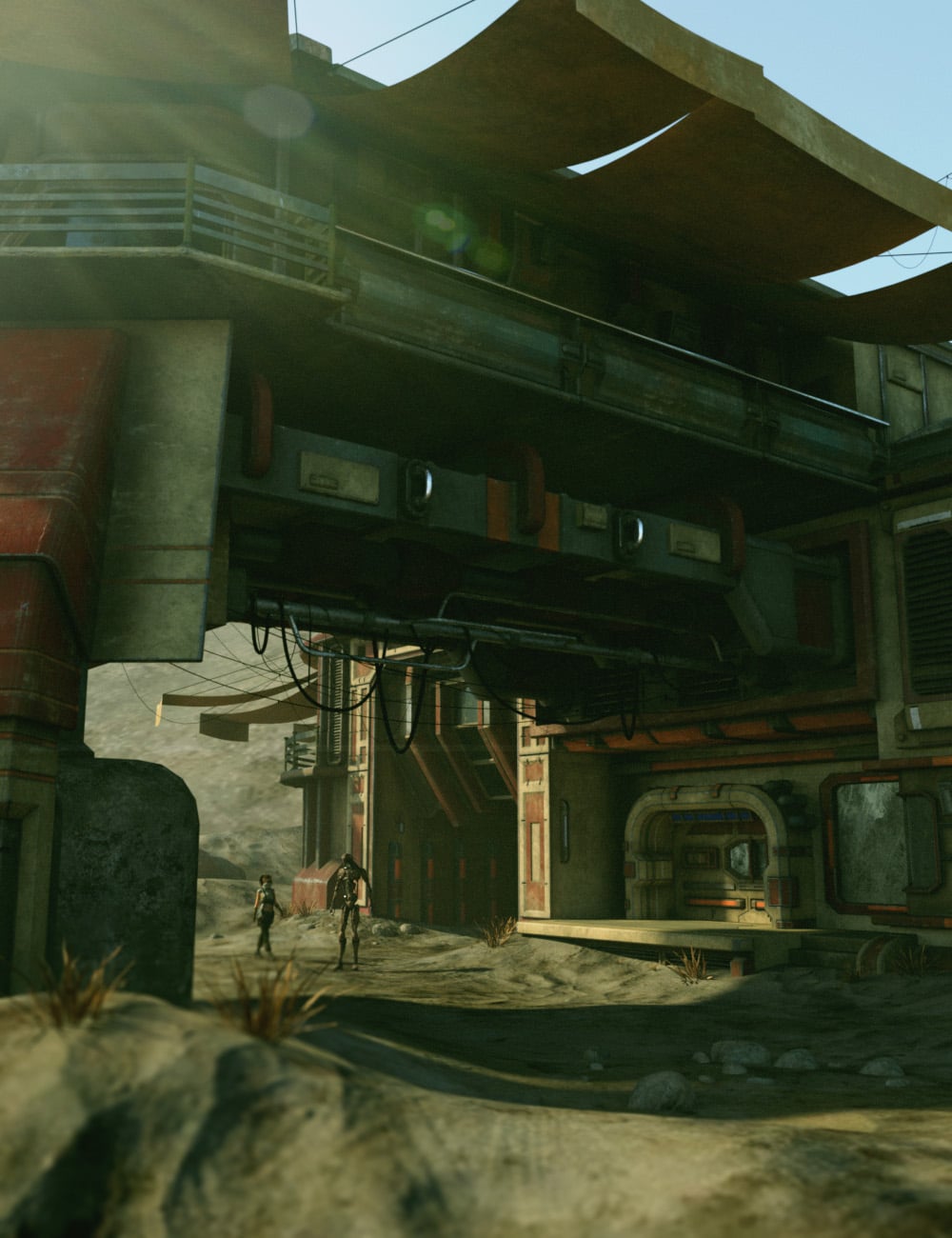 The Outpost Bundle | Daz 3D