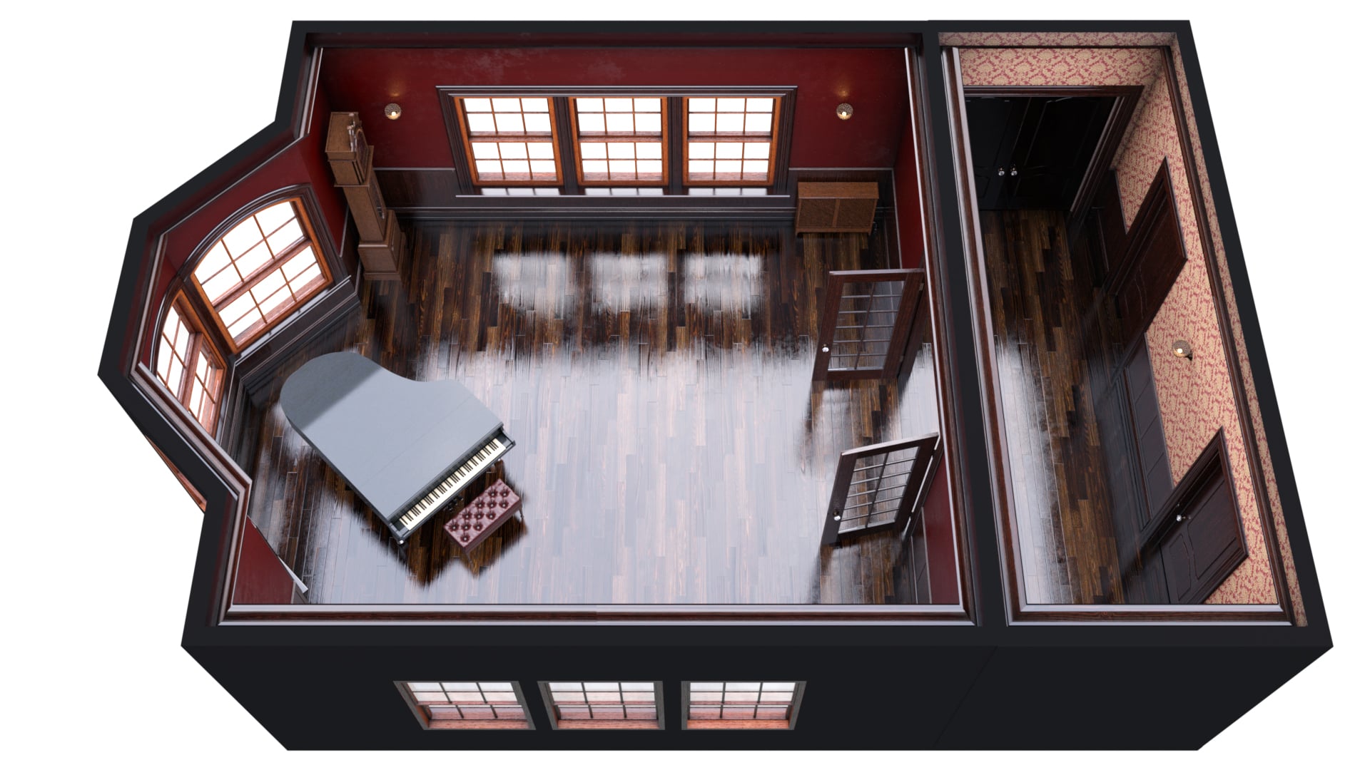 Victorian Parlor | Daz 3D