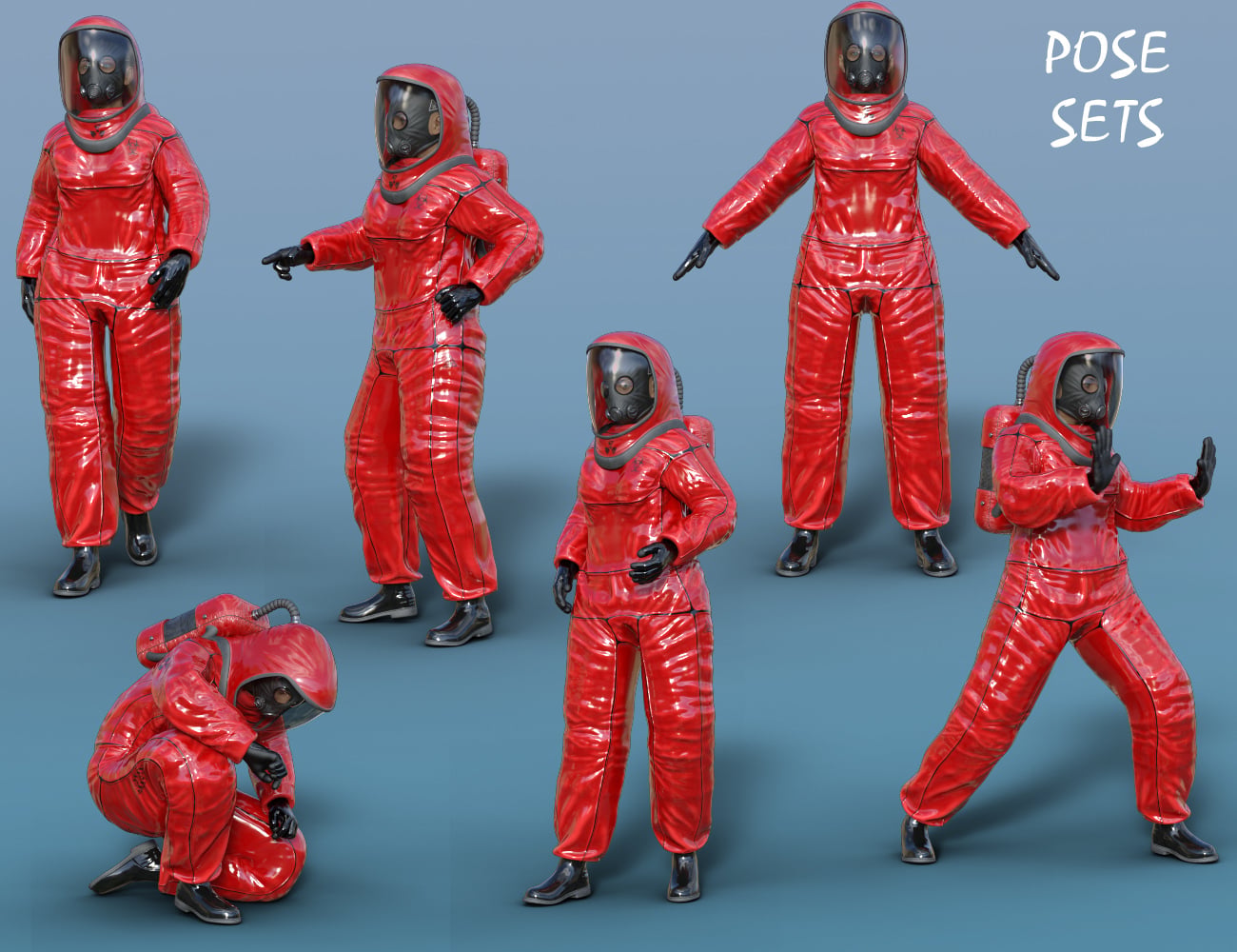 BioHazard Suit for Genesis 8 Female(s) | Daz 3D