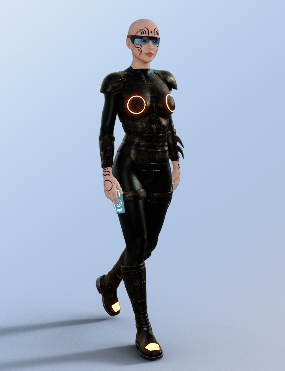 Saturn 3 Outfit for Genesis 8 Female(s) | Daz 3D