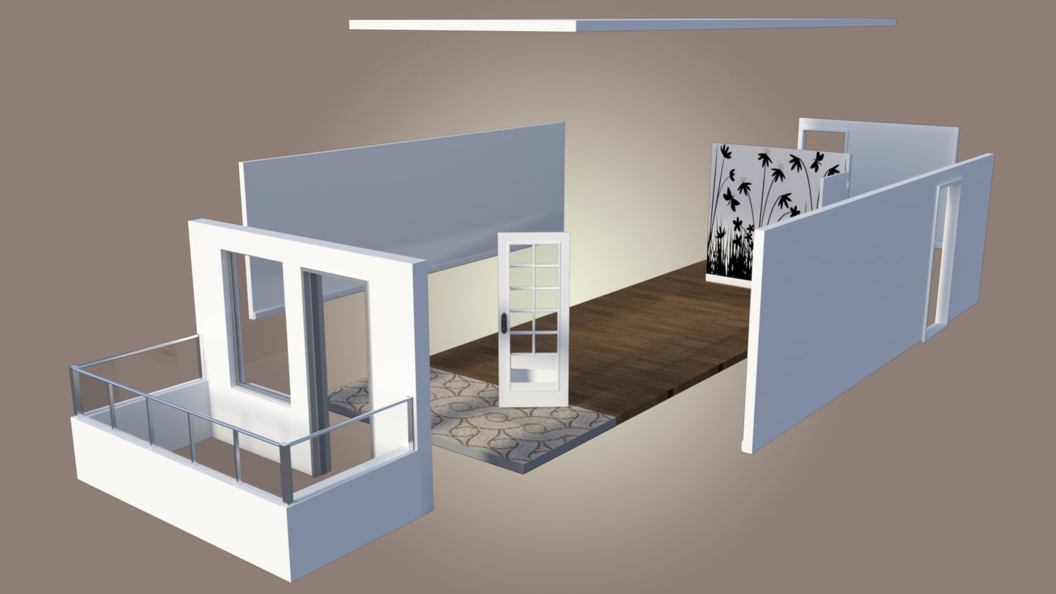 Small Apartment | Daz 3D
