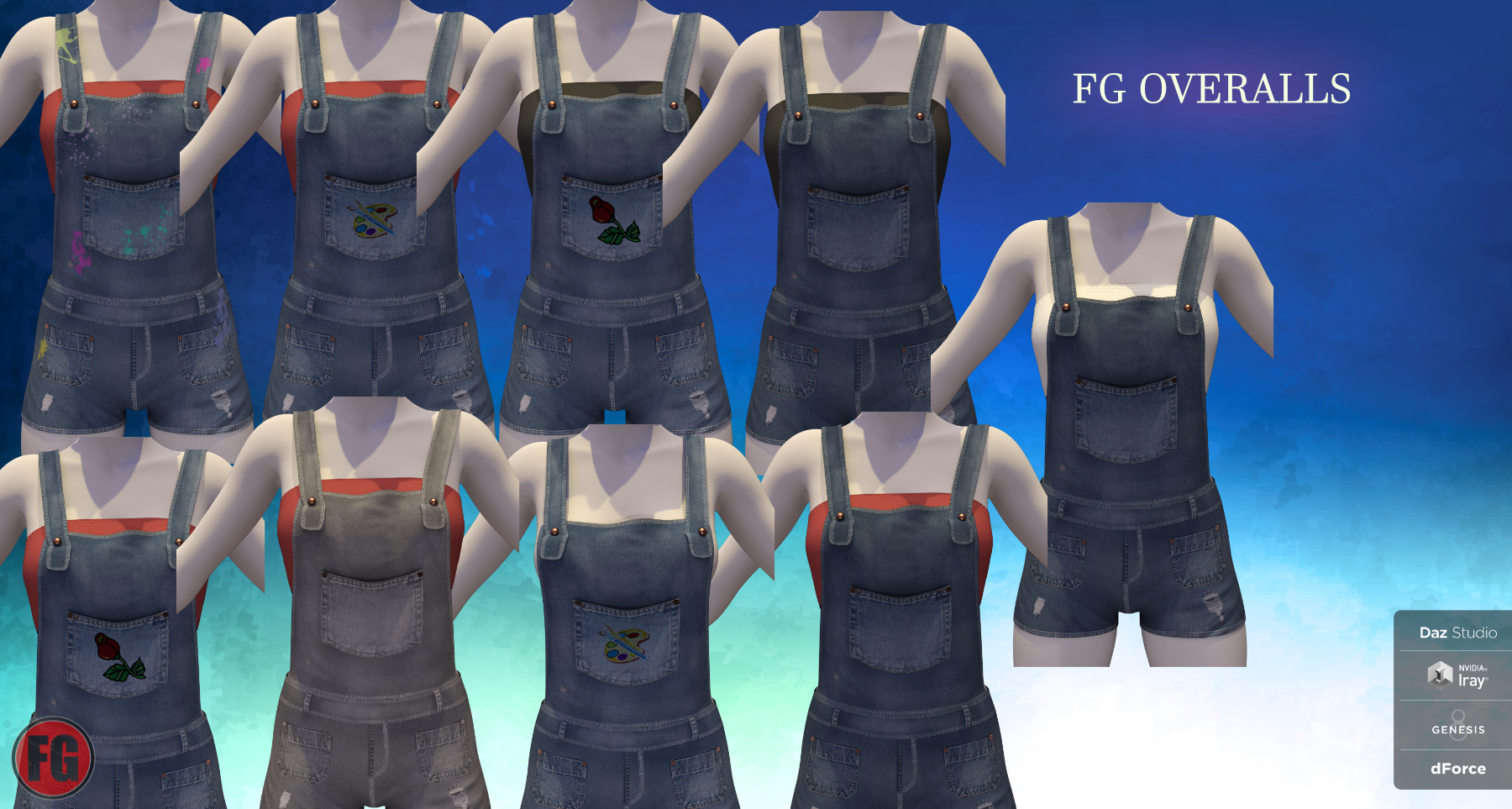 FG Art Studio Bundle | Daz 3D