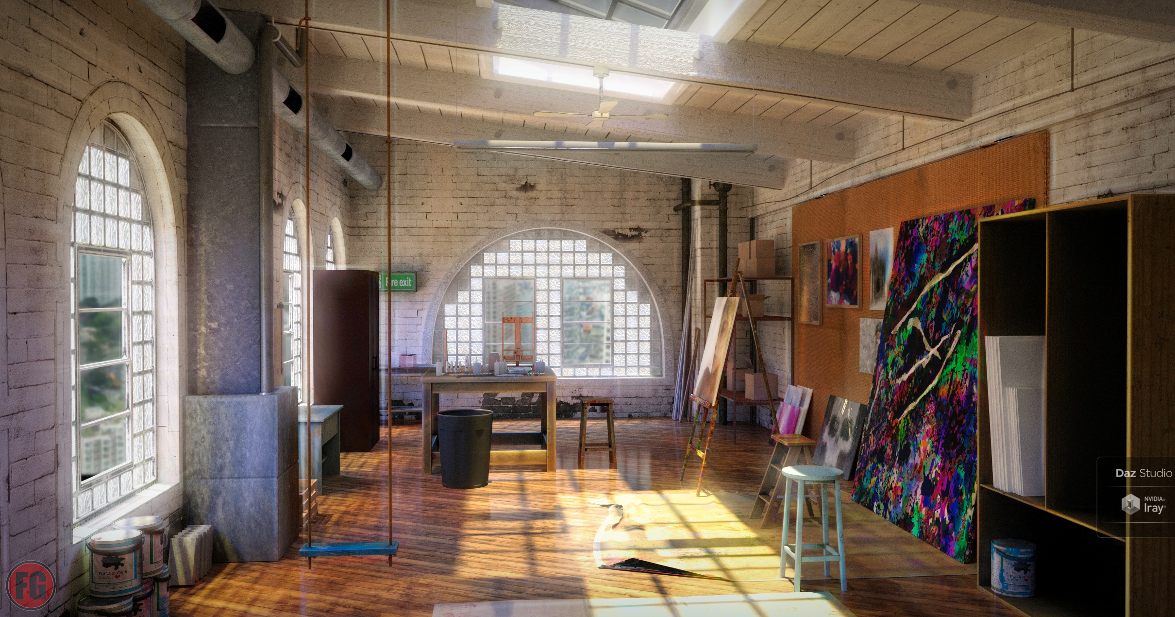 FG Art Studio Bundle | Daz 3D
