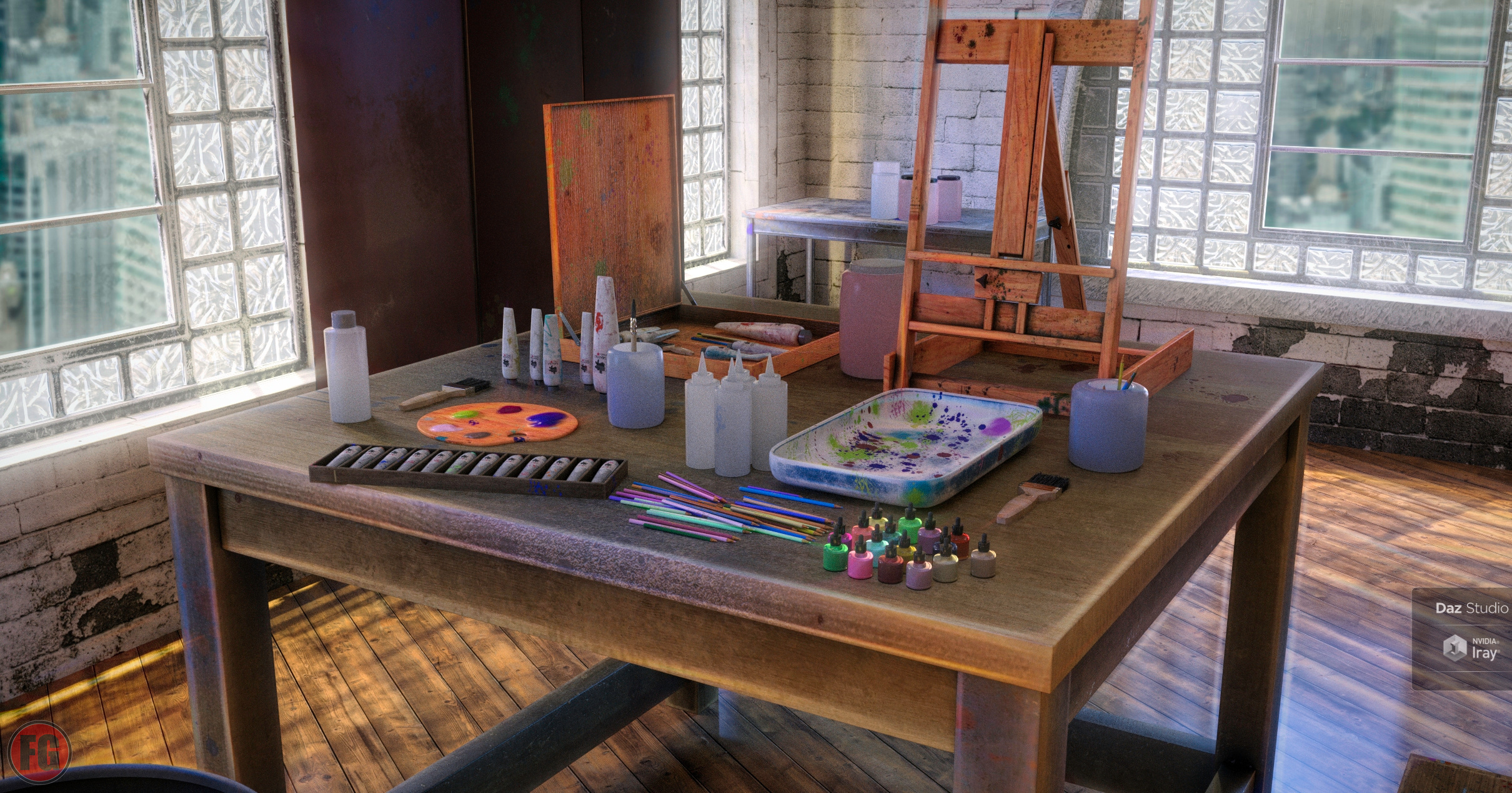 FG Art Studio Bundle | Daz 3D