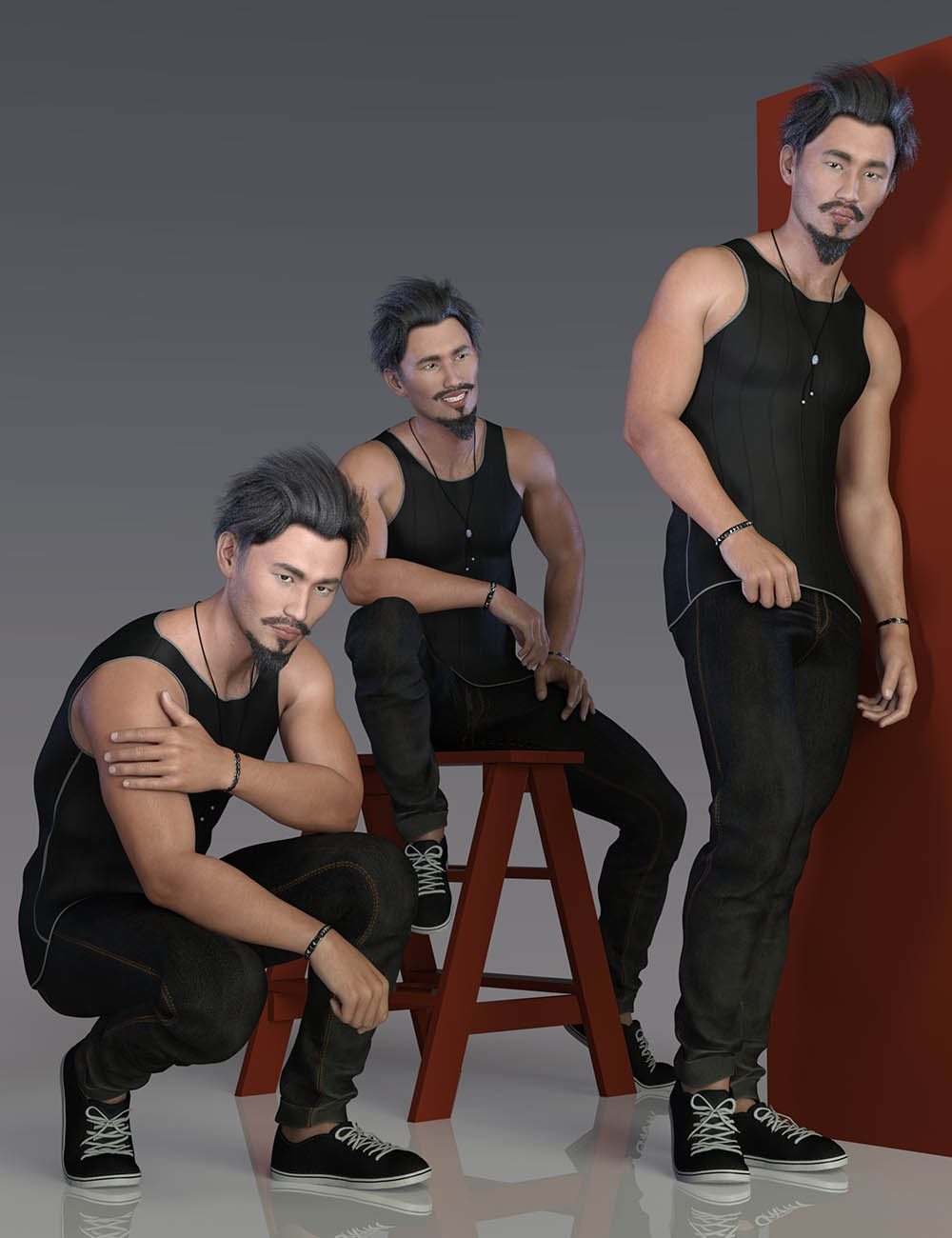 Lee 8 Starter Bundle Daz 3d