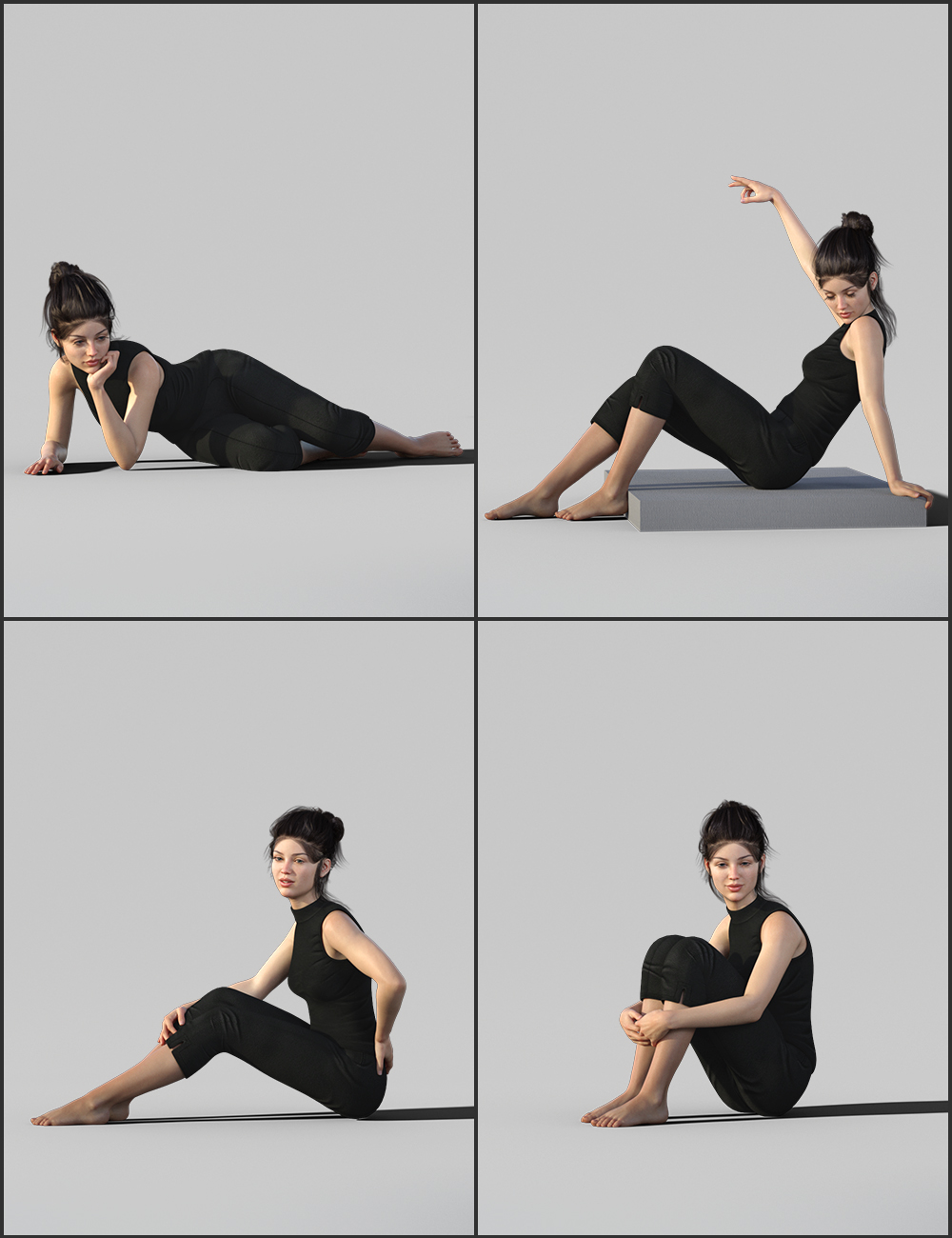 Classic Poses for Charlotte 8 and Genesis 8 Female | Daz 3D