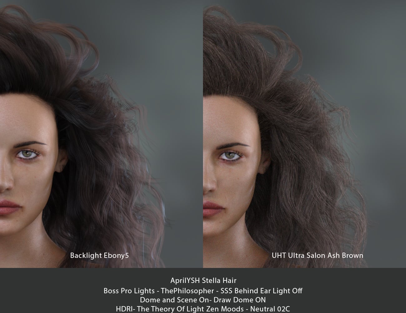 Backlight - Hair Shaders for Iray | Daz 3D
