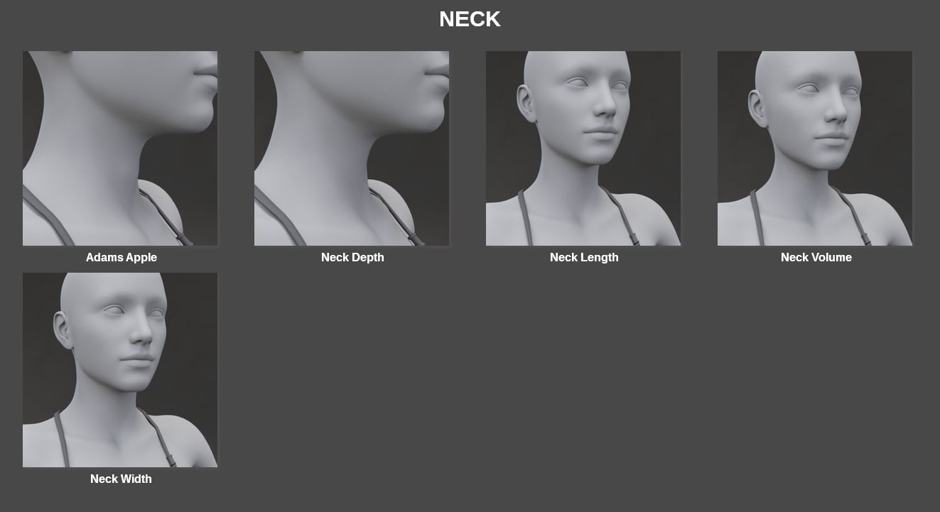 Body Morph Kit for Genesis 8 Female | Daz 3D