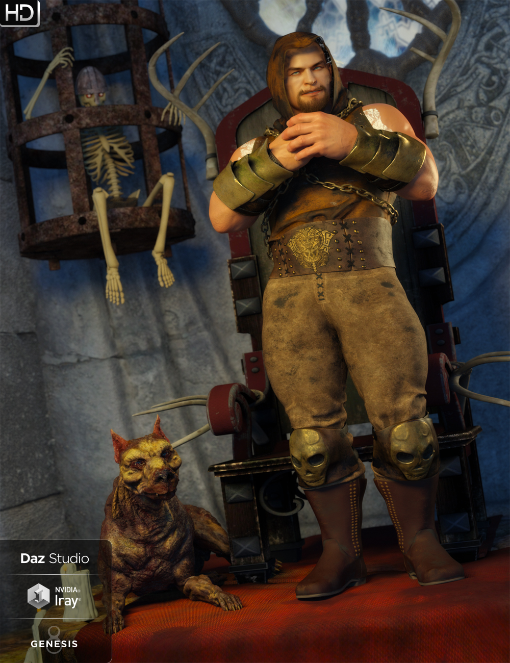 Death Shadow Outfit Textures | Daz 3D