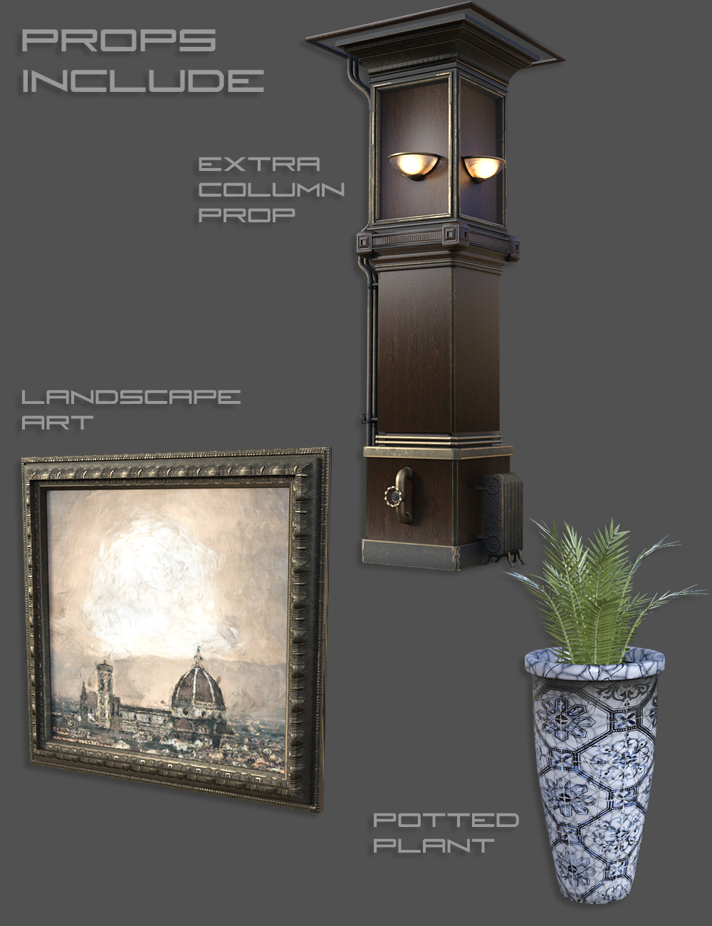 Metropolitan Club Swimming Pool | Daz 3D