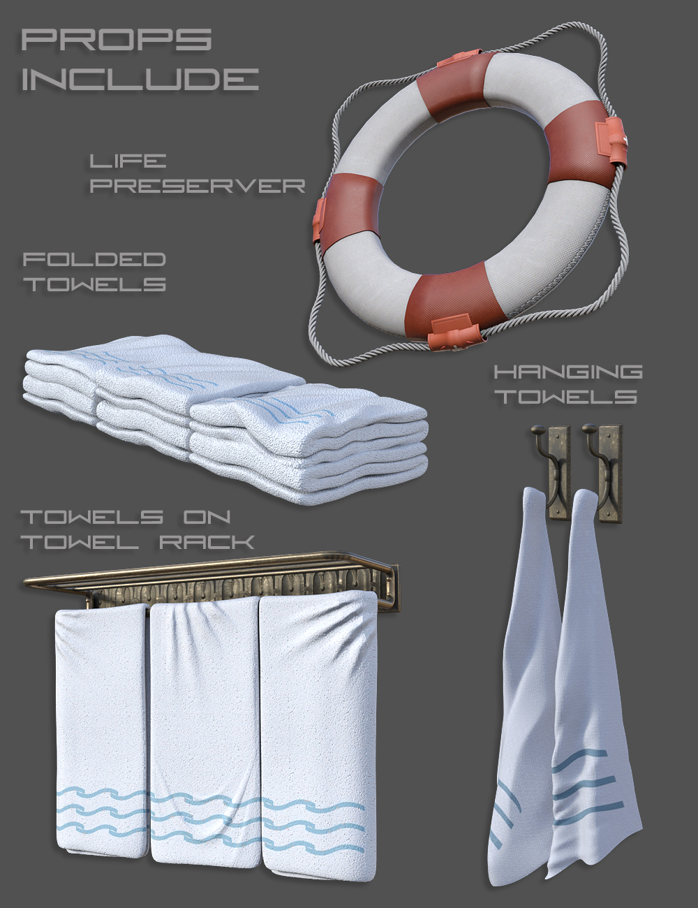 Metropolitan Club Swimming Pool | Daz 3D