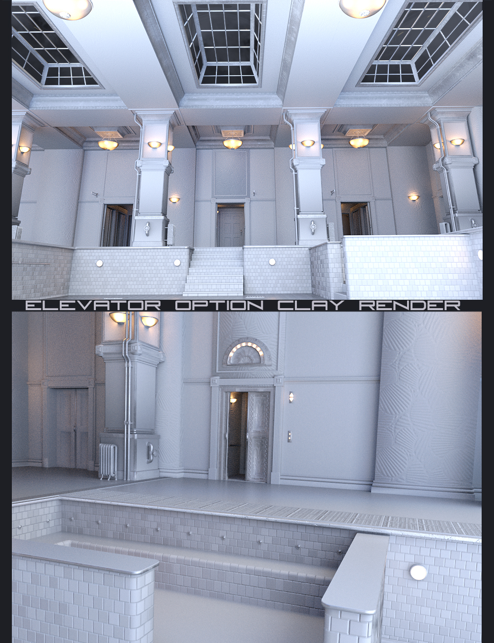 Metropolitan Club Swimming Pool | Daz 3D
