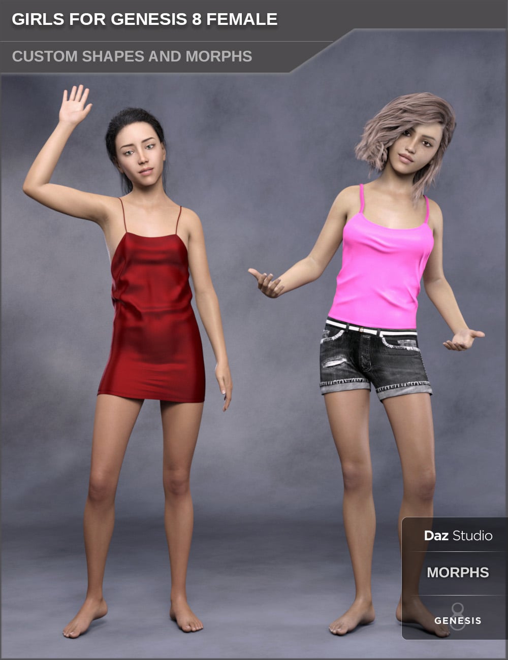 Girls for Genesis 8 Female | Daz 3D