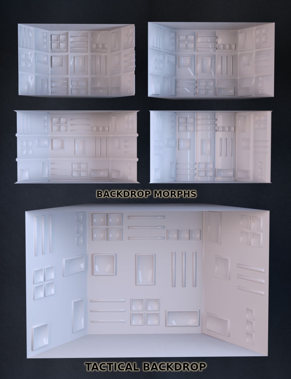 FSL Tactical Shaders and Backdrop Iray | Daz 3D