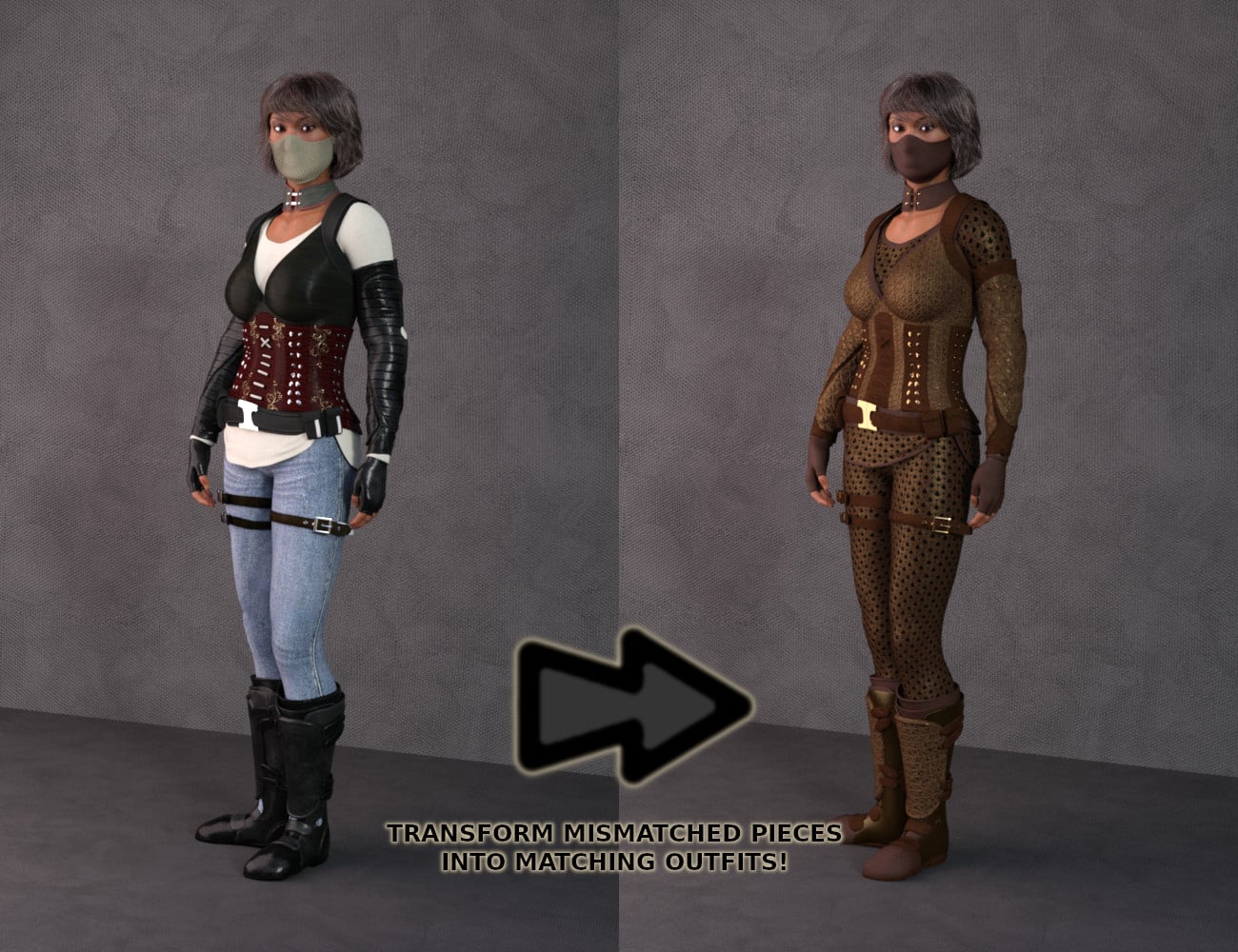 FSL Tactical Shaders and Backdrop Iray | Daz 3D