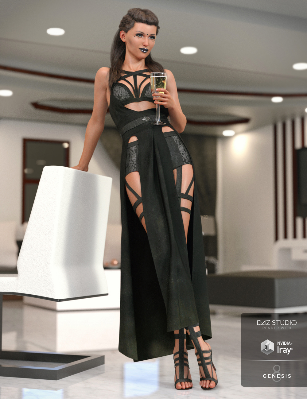 Eva 8 Pro Bundle | Daz 3D