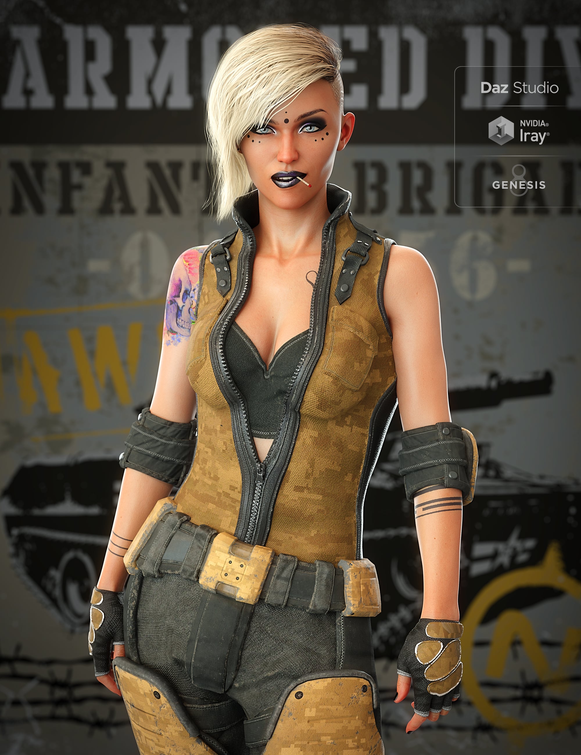 Eva 8 Pro Bundle | Daz 3D