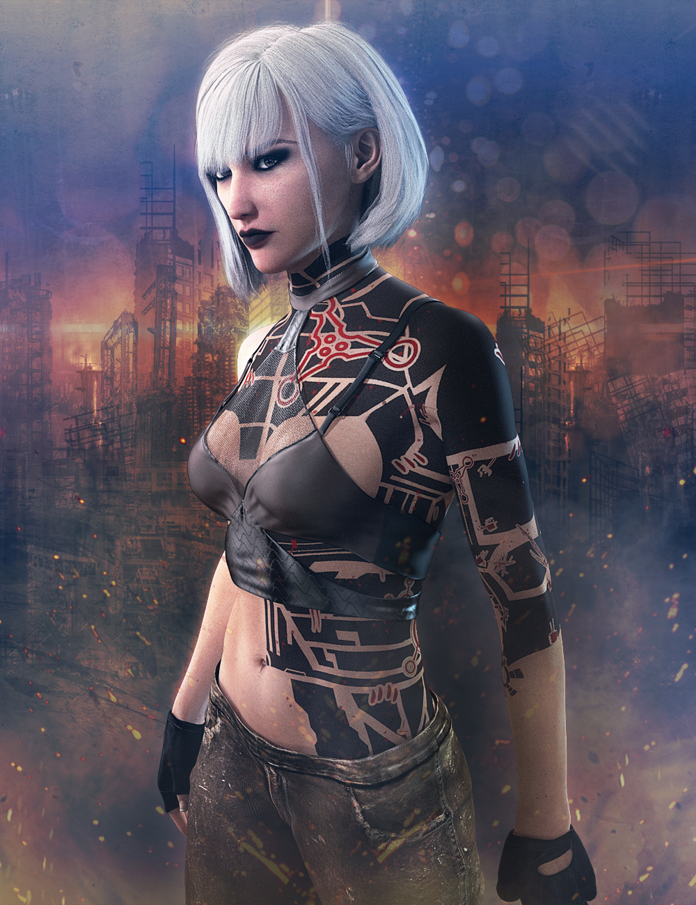 Eva 8 Pro Bundle | Daz 3D