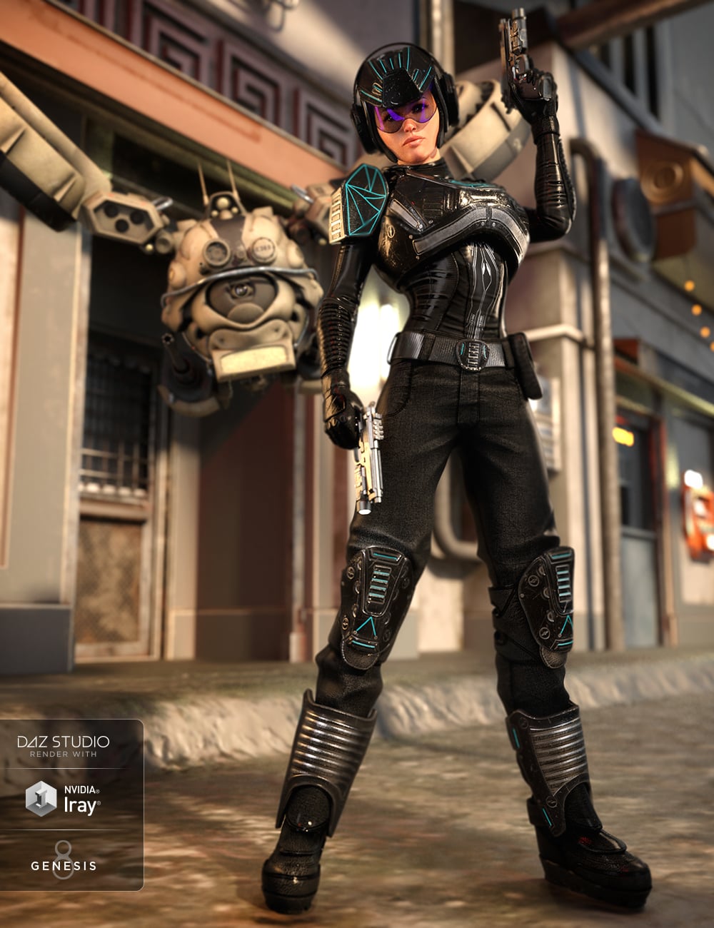 Eva 8 Pro Bundle | Daz 3D