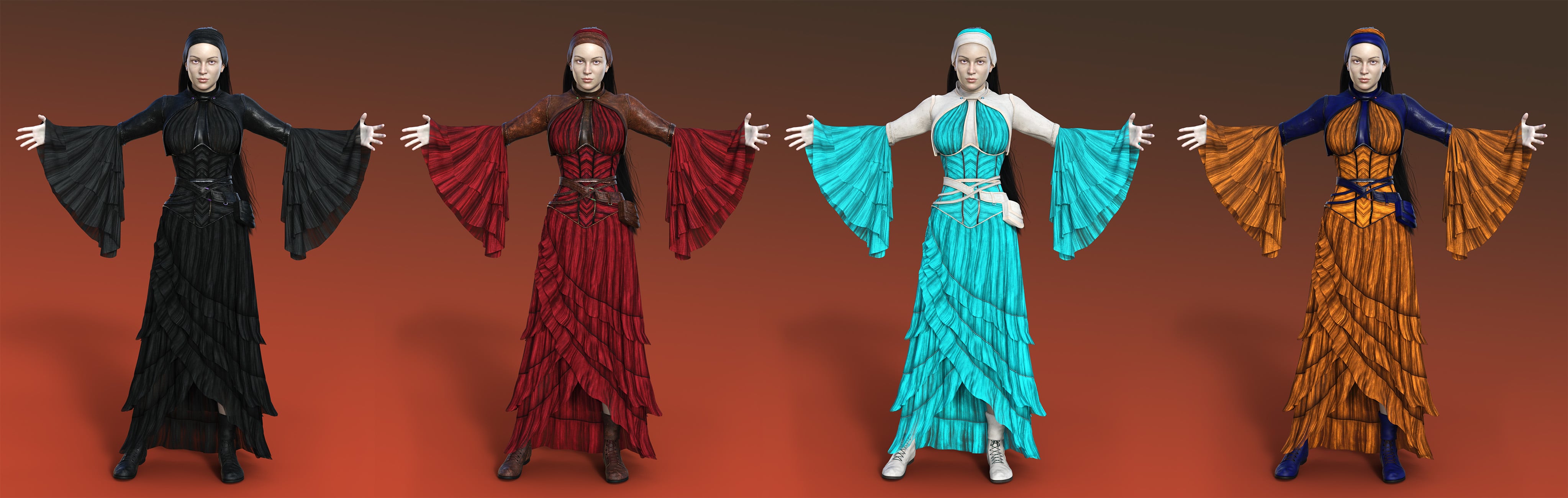 Wild Winds Bundle | Daz 3D