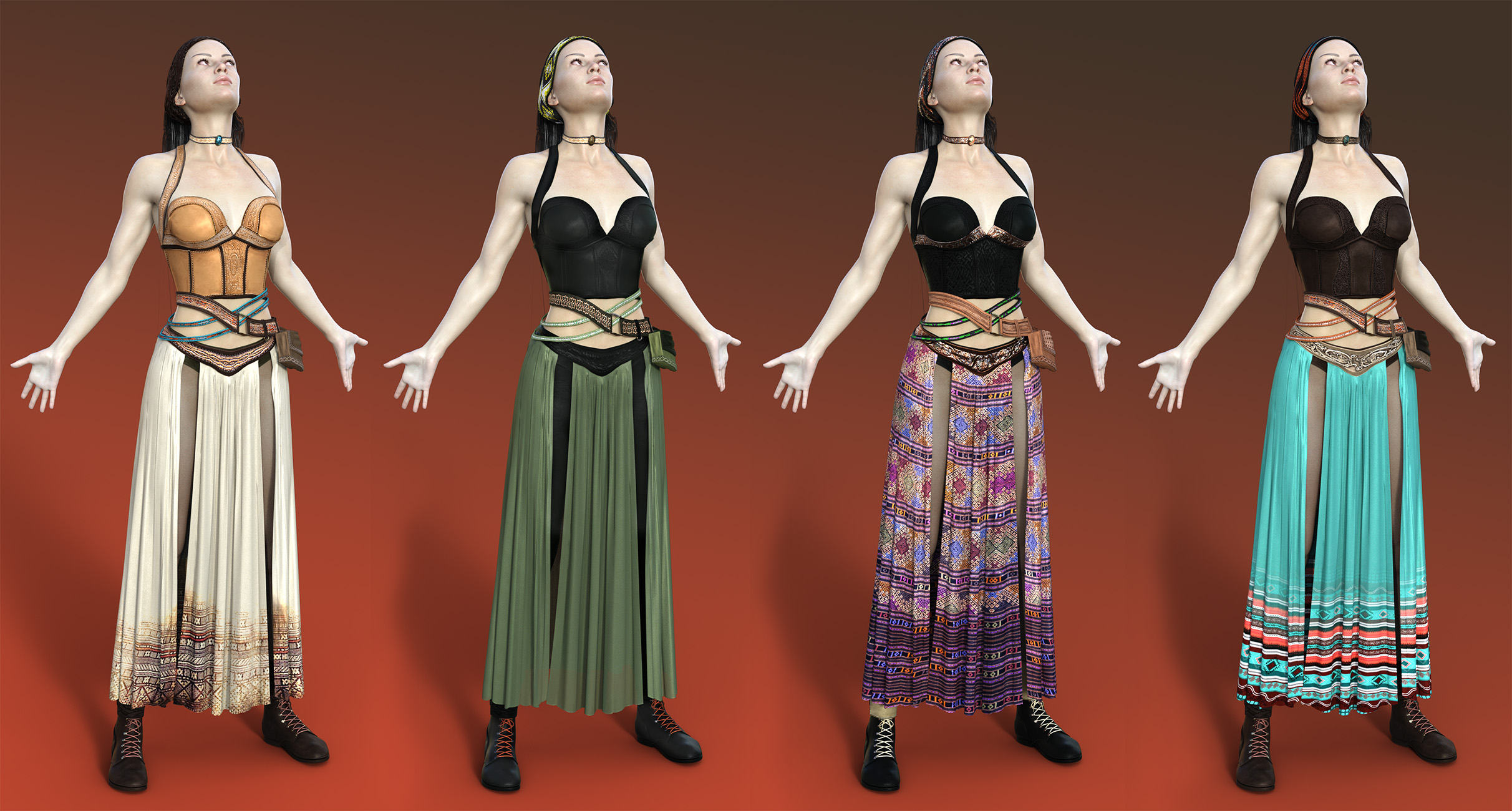 Wild Winds Bundle | Daz 3D