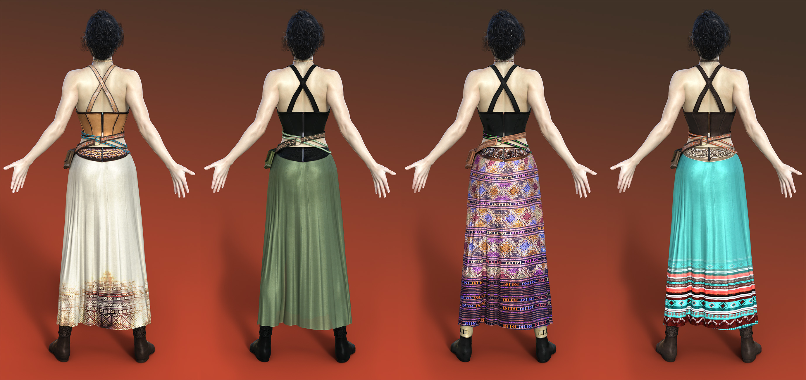 Wild Winds Bundle | Daz 3D