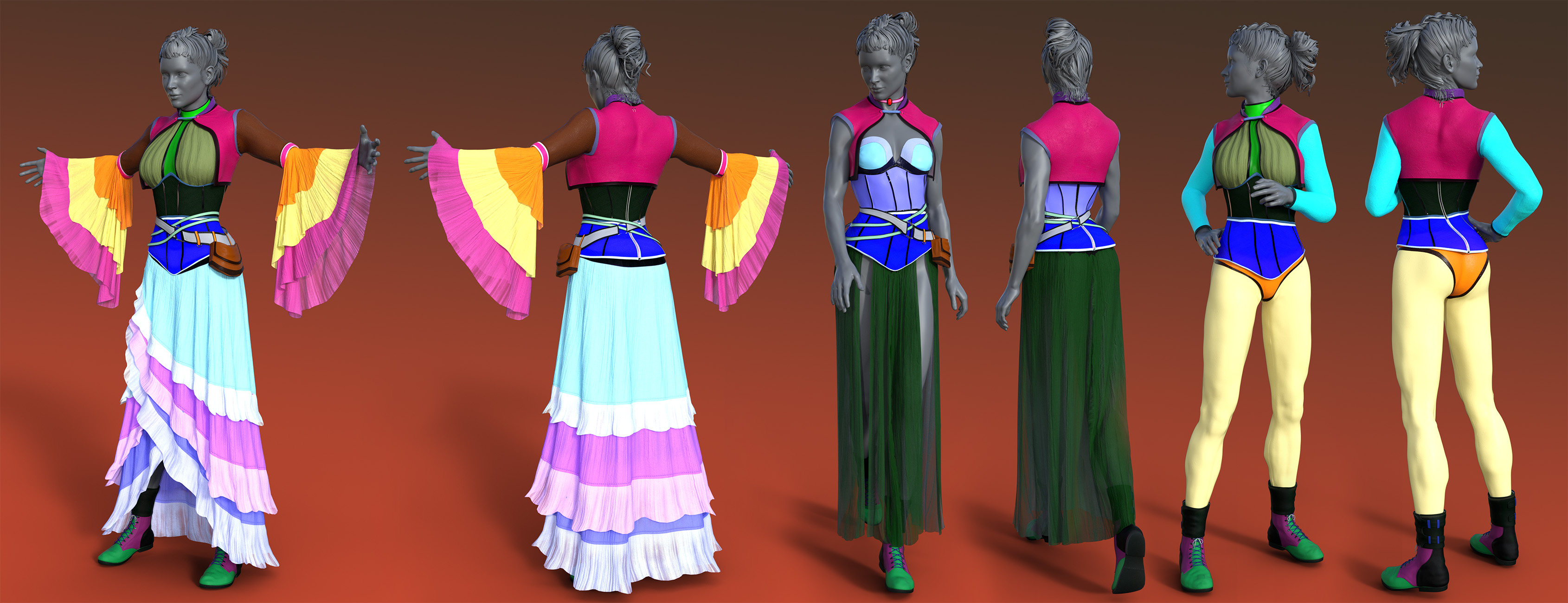 Wild Winds Bundle | Daz 3D