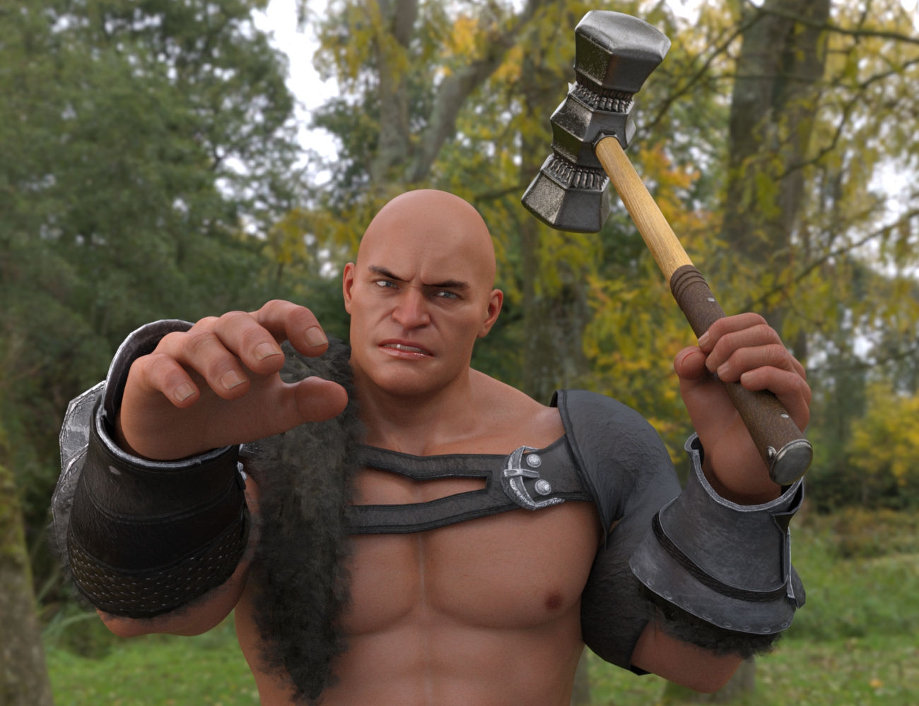 Arty's Brute 8 Weapons | Daz 3D