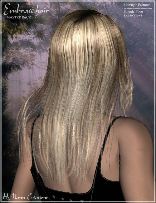 Embrace Hair Master Pak | Daz 3D