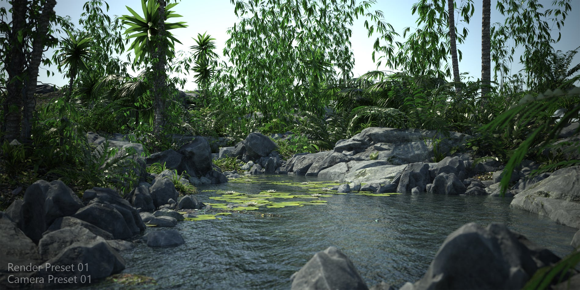Jungle Construction Kit 02 | Daz 3D