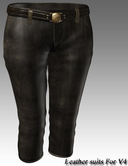 Leather Suits for V4 | Daz 3D