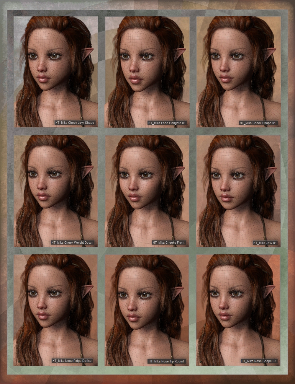 Mika 8 Enhanced Morphs Resource Kit for Genesis 8 Female | Daz 3D