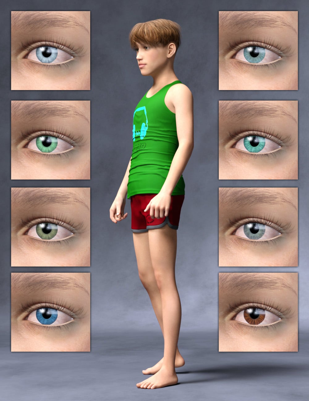 Justin HD for Genesis 8 Male | Daz 3D