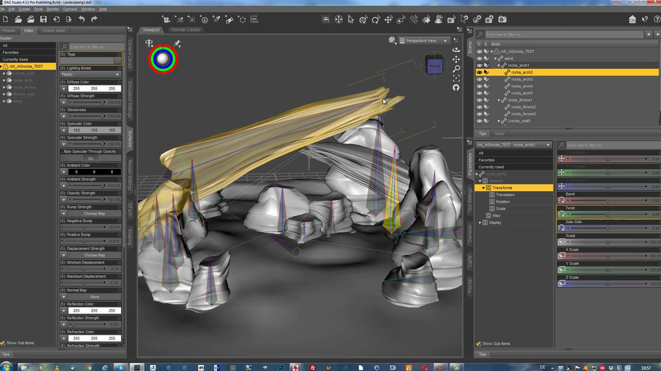 Submerged inside Hexagon and Daz Studio - Part 5: Geografting and ...