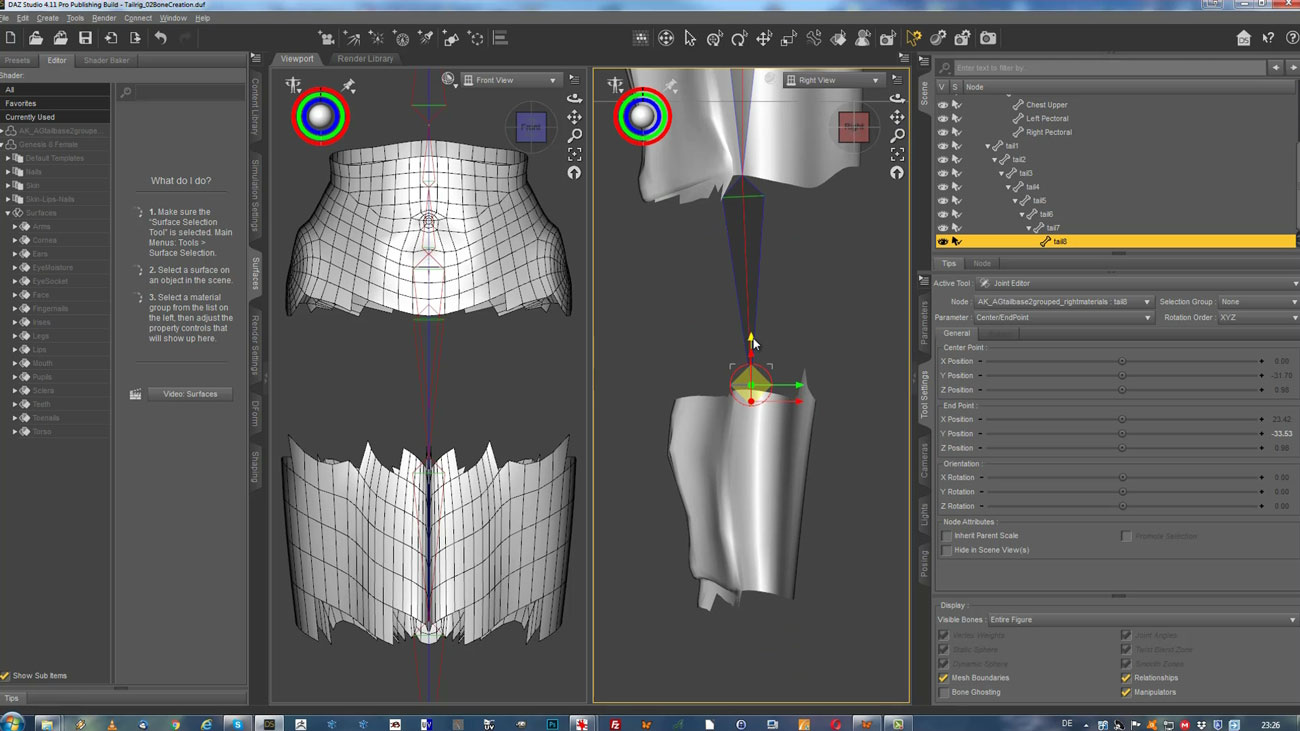 Submerged inside Hexagon and Daz Studio - Part 5: Geografting and ...