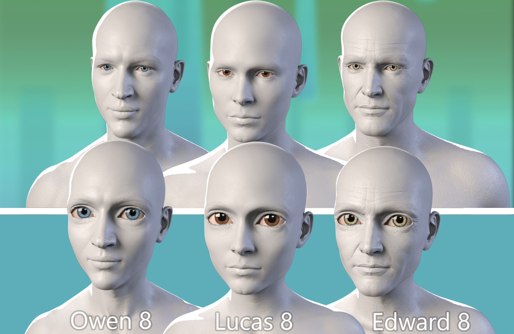 Cartoonized for Genesis 8 Male | Daz 3D