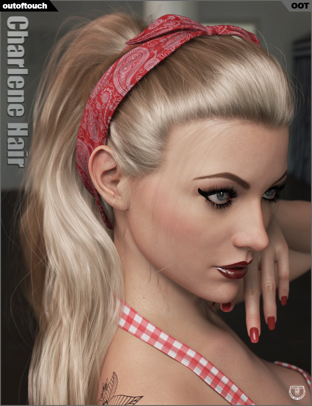 Charlene Character, Hair & Clothing Bundle | Daz 3D