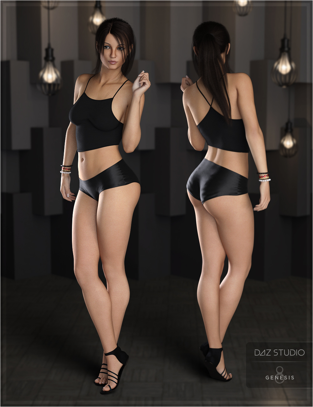 Khloey for Eva 8 | Daz 3D