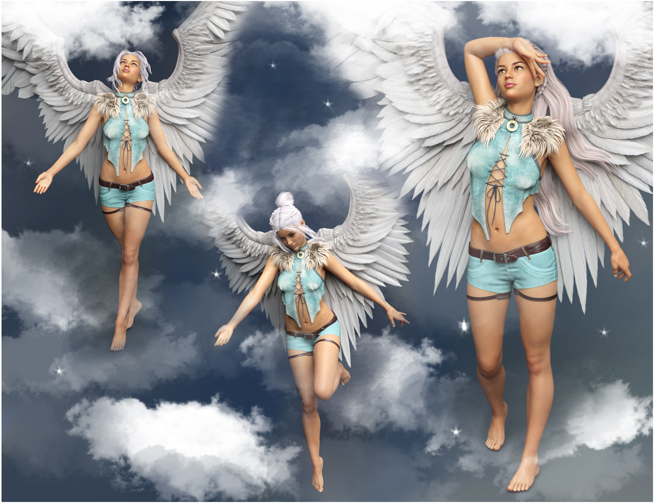 iG Angel Baby Poses For Genesis 8 Female(s) | Daz 3D iG Angel Baby Poses For Genesis 8 Female(s) | Daz 3D