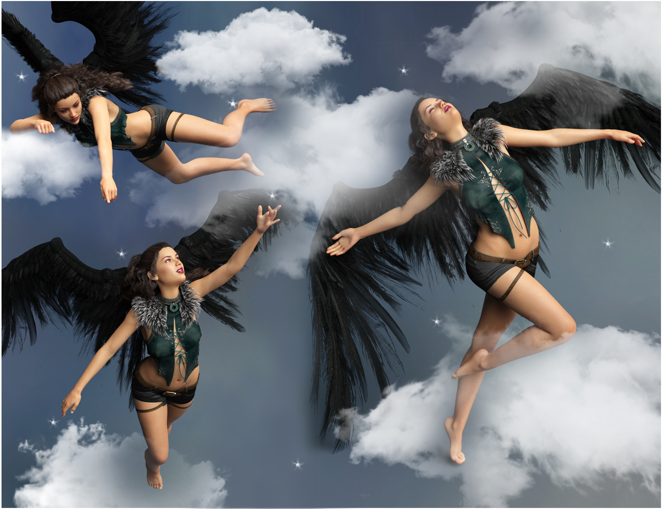 iG Angel Baby Poses For Genesis 8 Female(s) | Daz 3D iG Angel Baby Poses For Genesis 8 Female(s) | Daz 3D