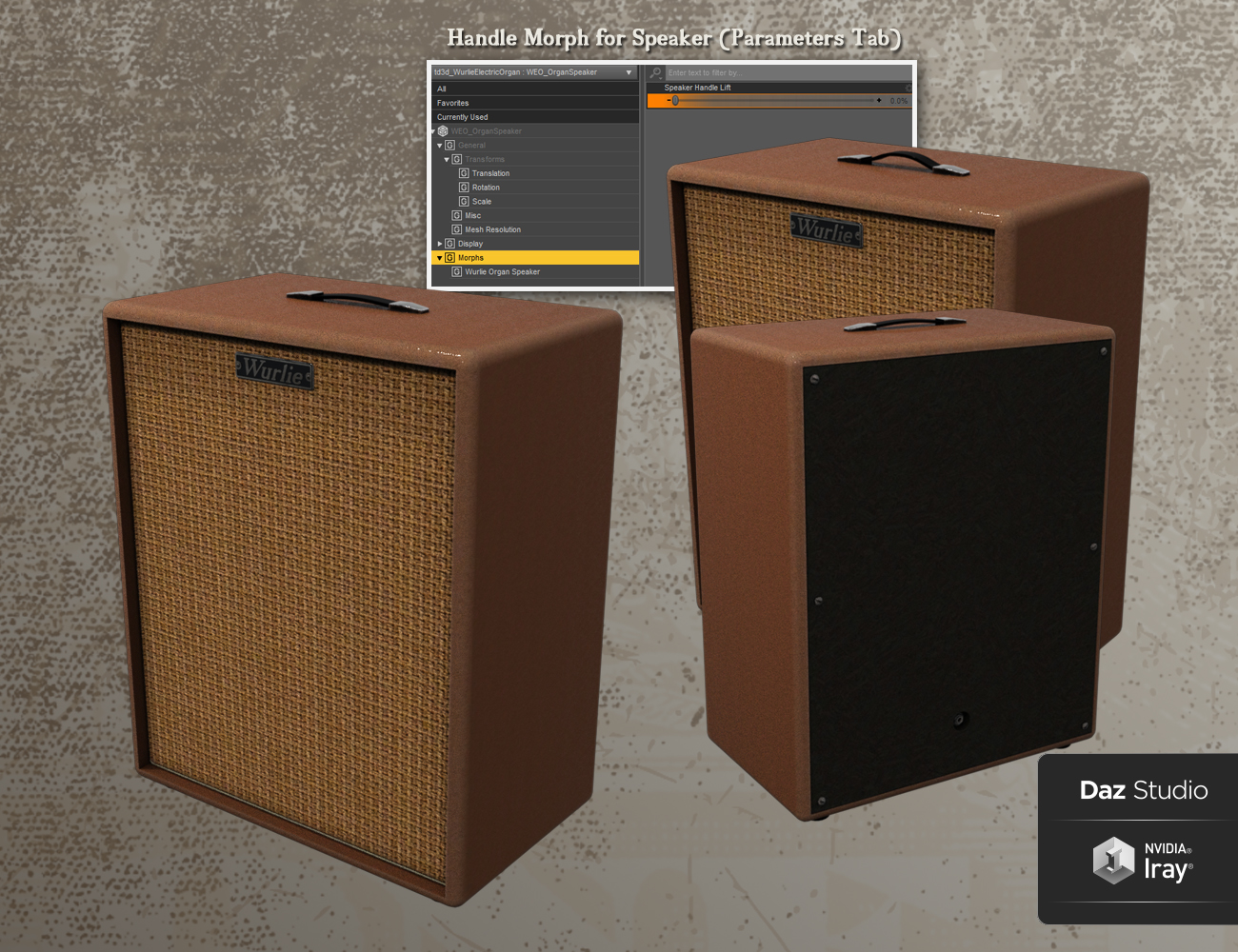 Wurlie Electric Organ | Daz 3D