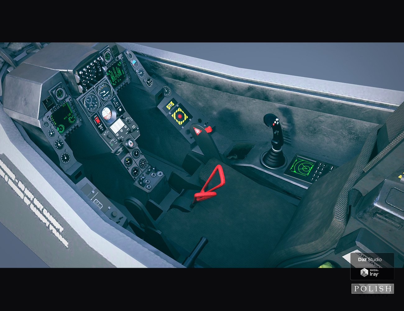 Ghost X Fighter Jet | Daz 3D