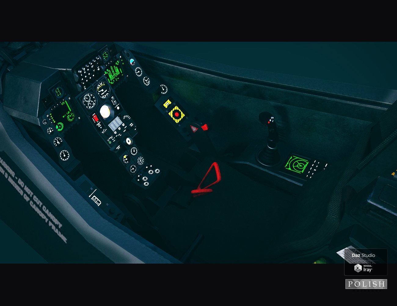 Ghost X Fighter Jet | Daz 3D