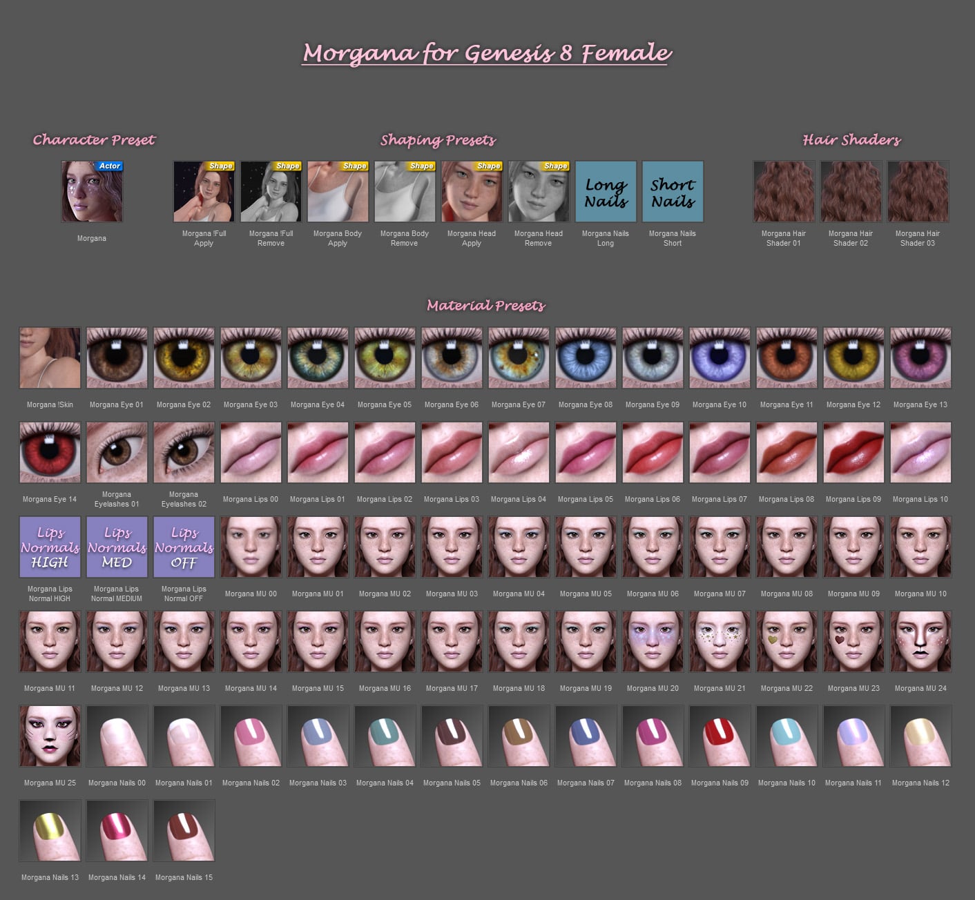 Morgana for Genesis 8 Female | Daz 3D