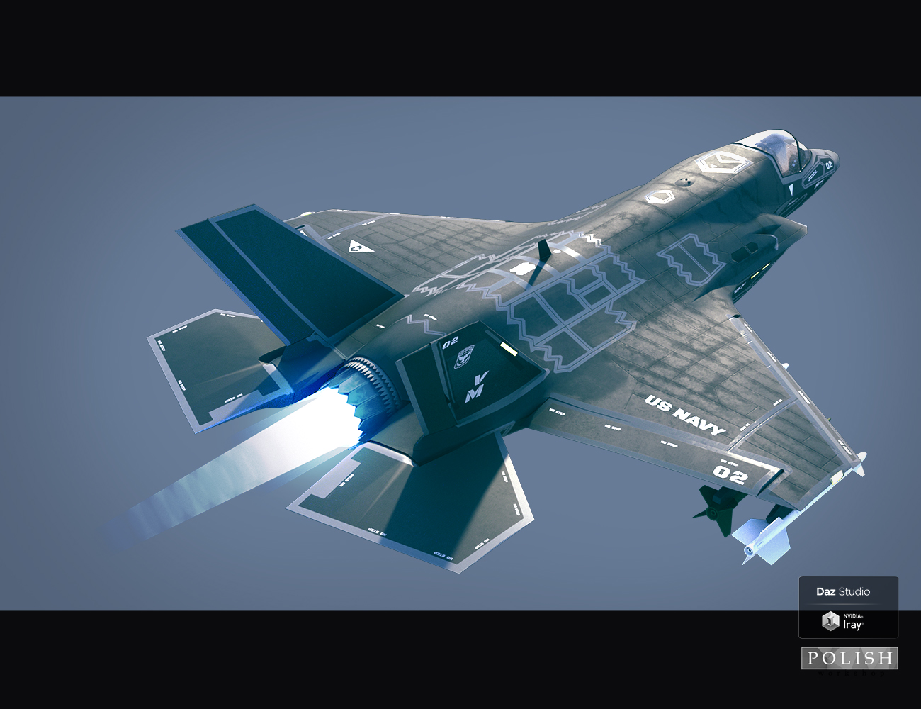 Military Aircraft Bundle 01 | Daz 3D