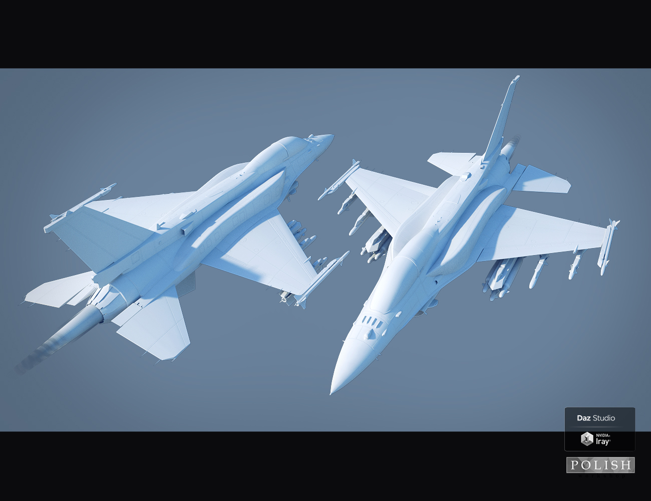 Military Aircraft Bundle 01 | Daz 3D